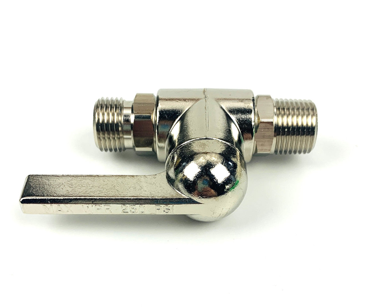 Ball Valve, 3/8" NPS x 3/8" NPT, 250 PSI – Bedford Precision